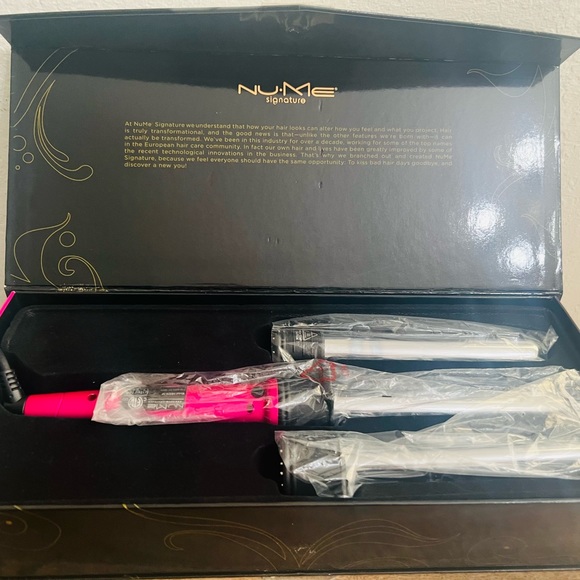 NuMe | Accessories | Nume Titanium 3 In Curling Wand Set | Poshmark